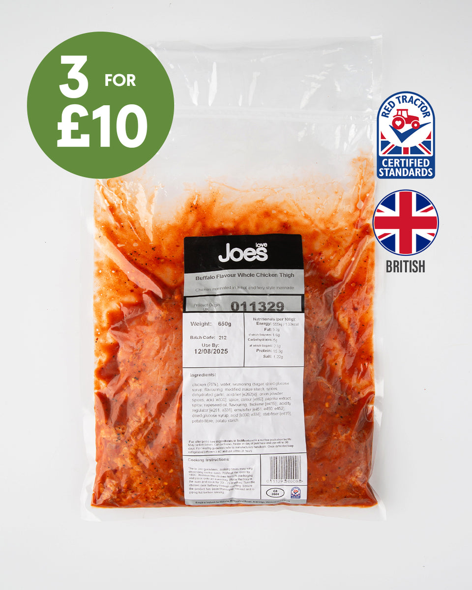 Buffalo Whole Chicken Thighs (600g) – Love Joes Factory Shop