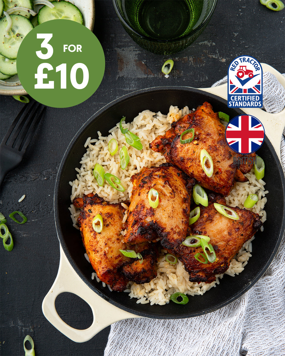 Firecracker Whole Chicken Thigh (600g) – Love Joes Factory Shop
