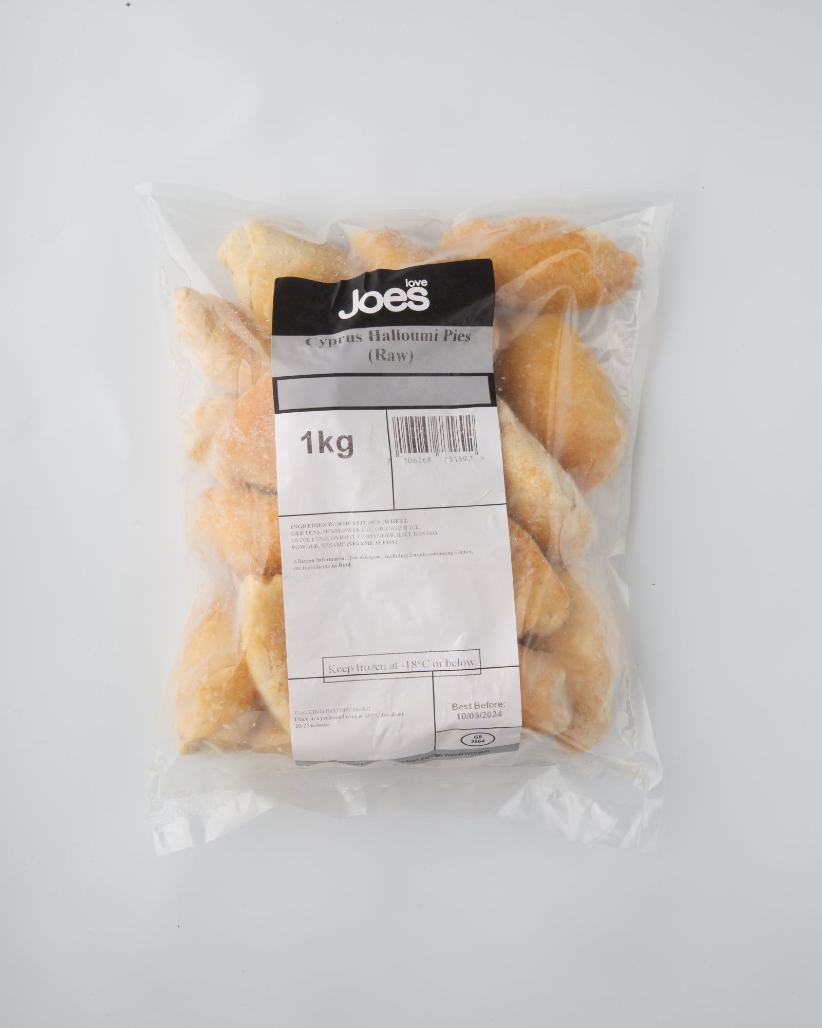 Cypriot Halloumi Pies 1kg – Love Joes Factory Shop