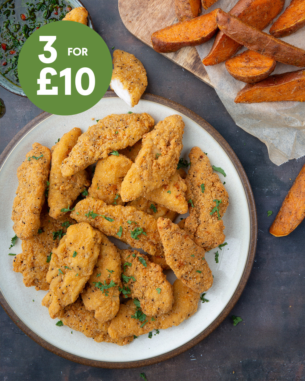 Crispy Southern Fried Chicken 40g (400g) – Love Joes Factory Shop