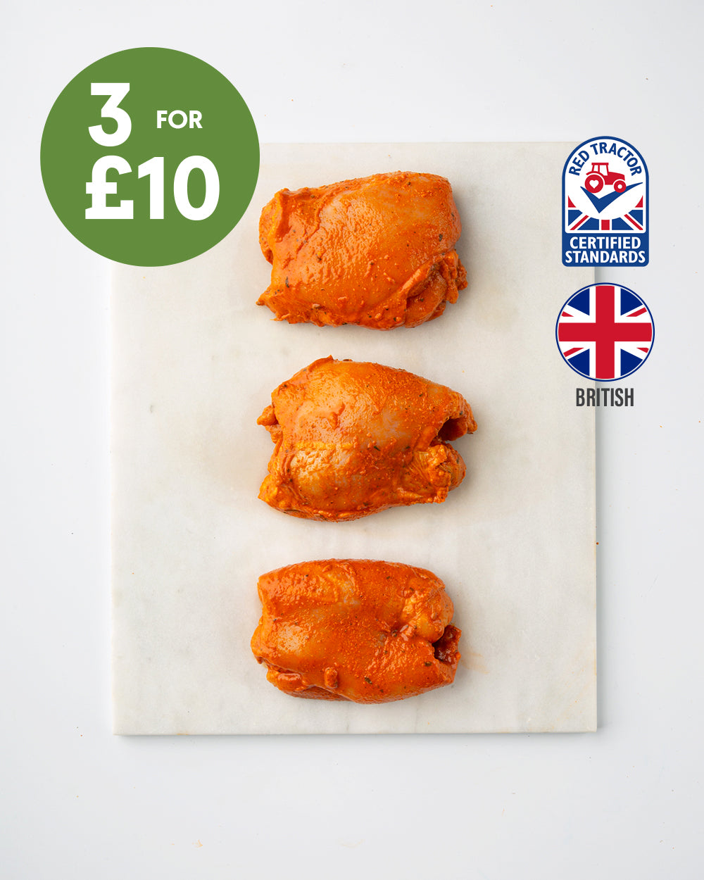 Tikka Whole Chicken Thigh (600g) – Love Joes Factory Shop