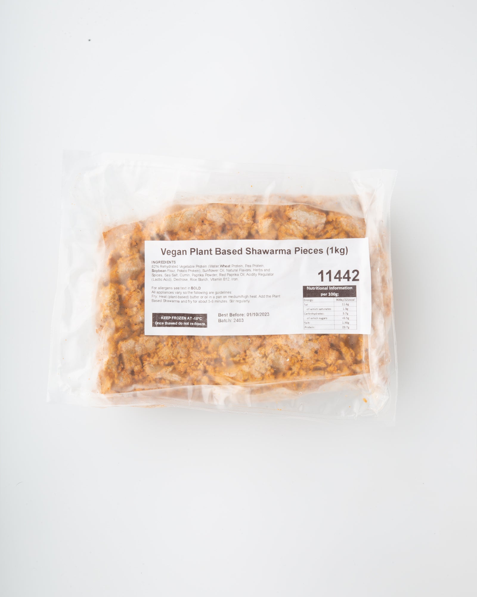 Shawarma Plant Based Vegan ( 1kg) – Love Joes Factory Shop